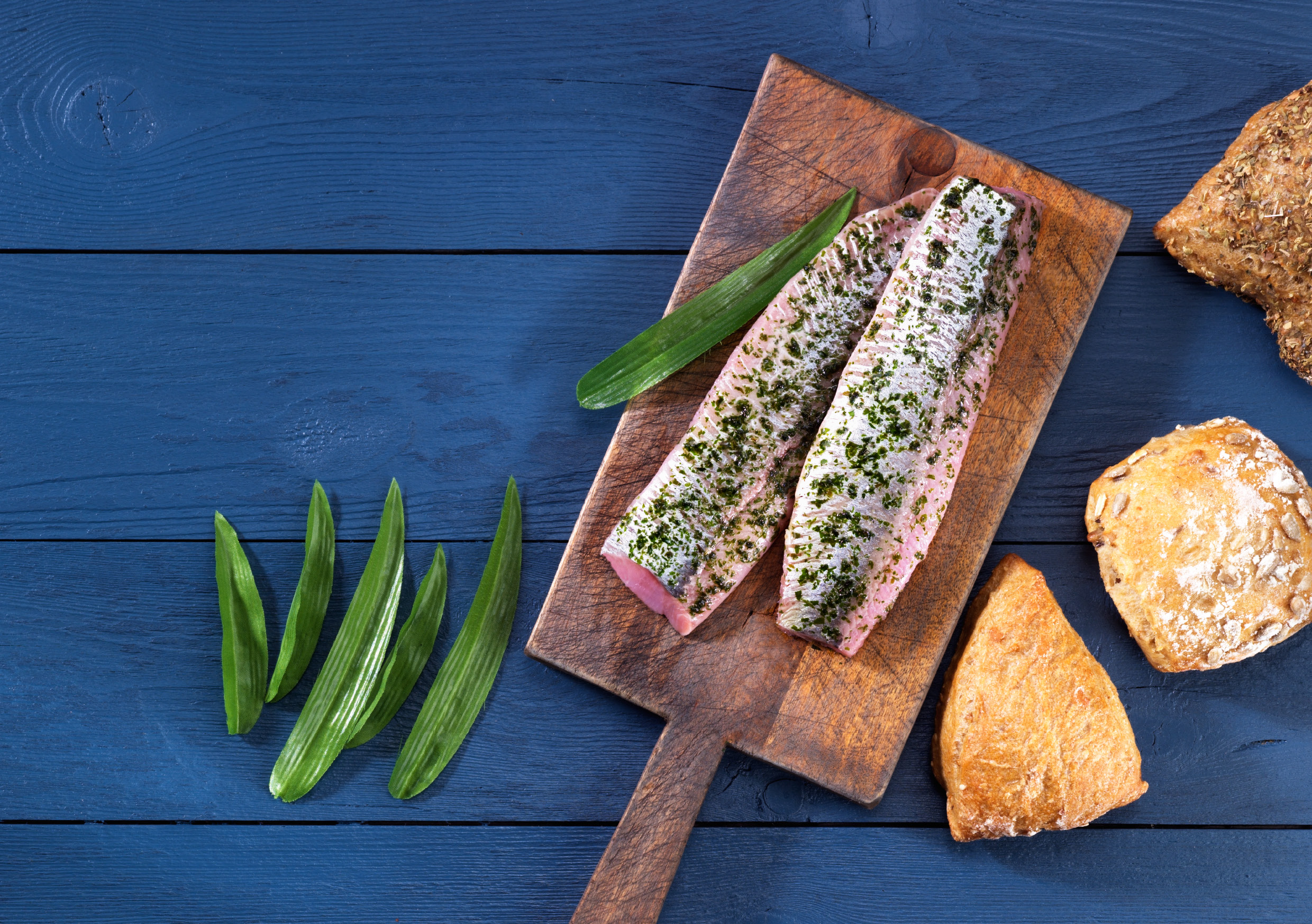 Emder-Matjesversand - Emder Bärlauchmatjesfilets 45/50 Stück Eimer 2800g